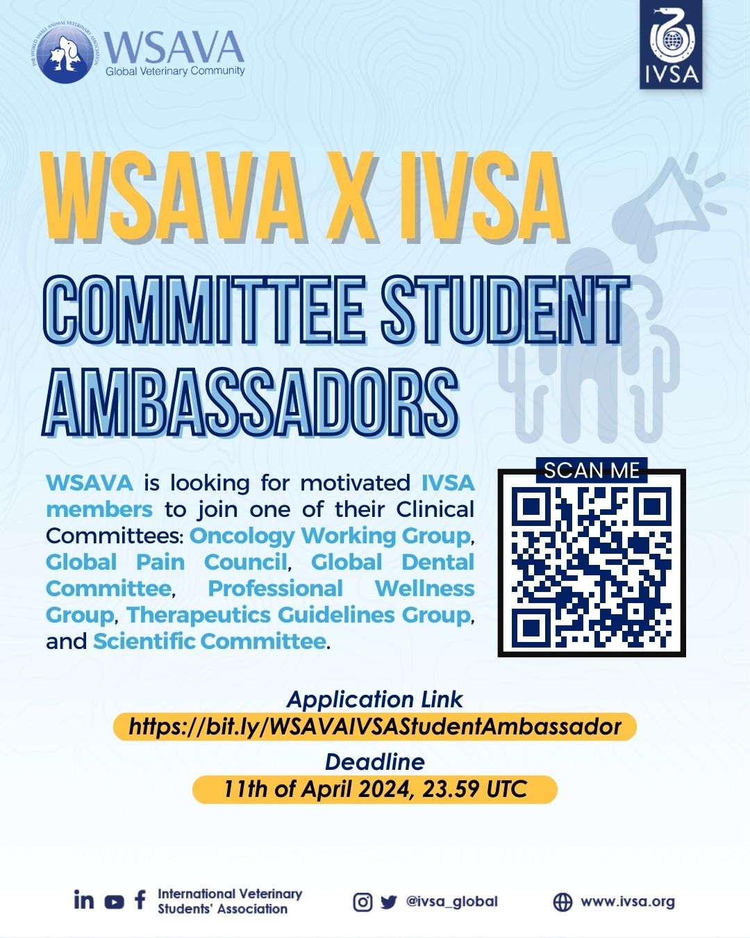 Available Opportunities | International Veterinary Students Association